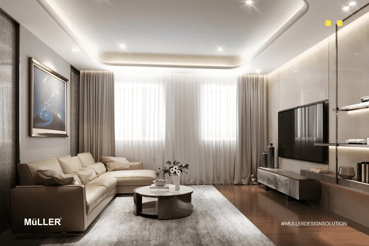 Modern Contemporary Living - Muller Design Solution